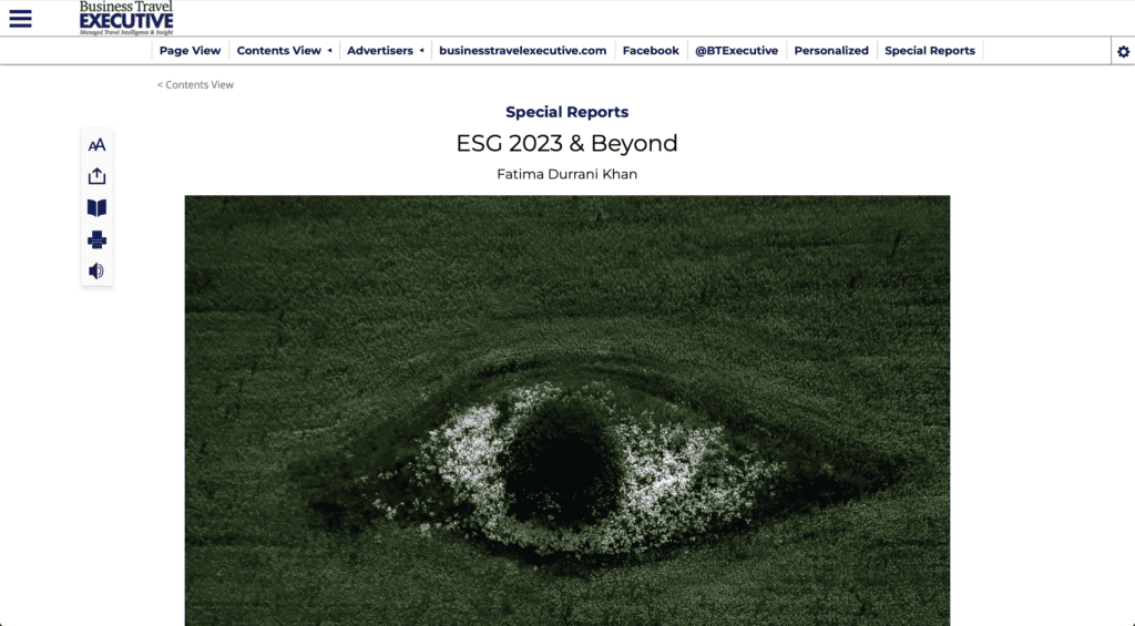 Sally Higgs contributes to this article – ESG 2023 & Beyond - Festive ...
