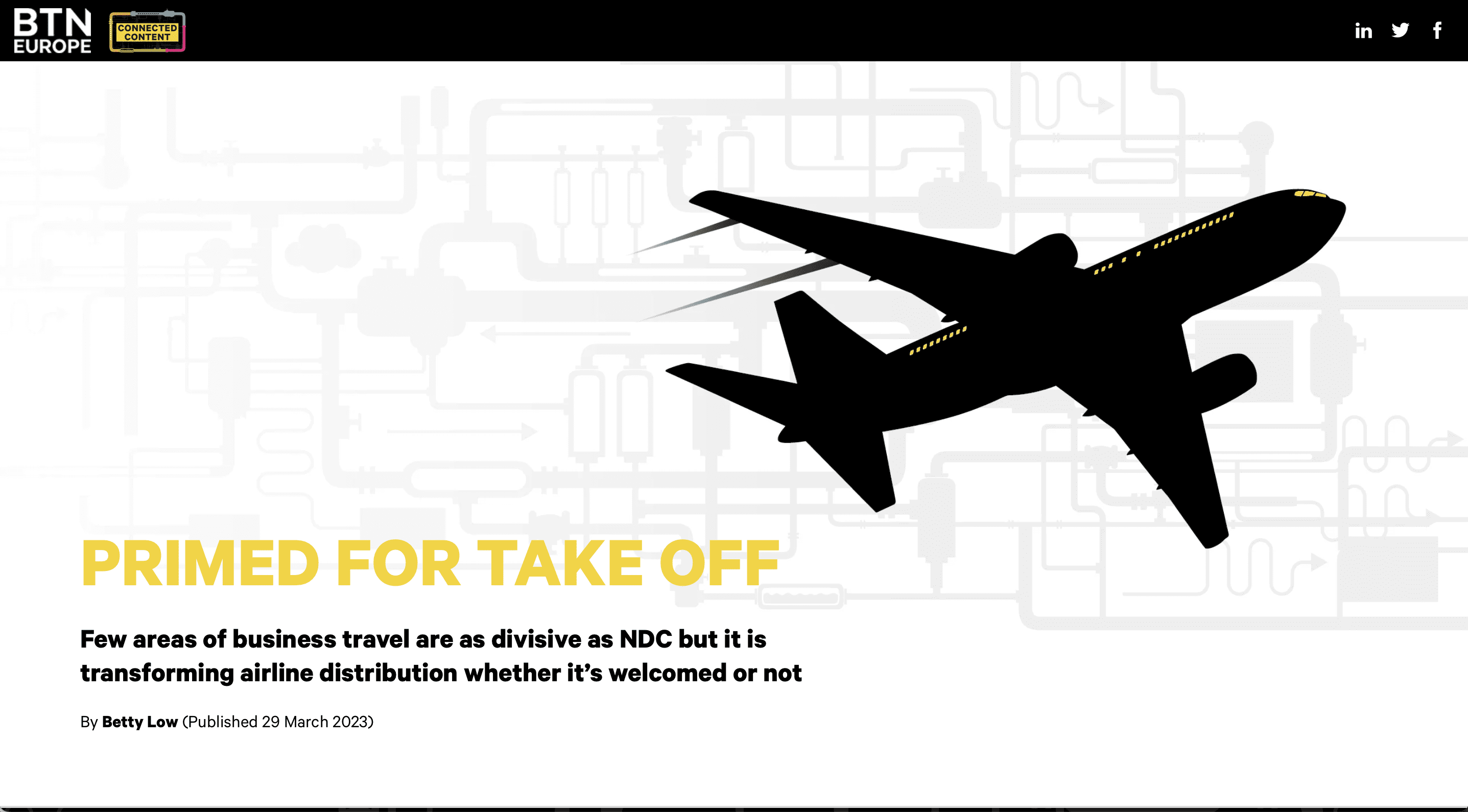 Paul Tilstone commenting on NDC and how it is transforming the airline ...
